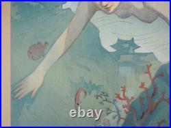 Hiromitsu Nakazawa Woodblock Print Shin-Hanga Tale of Chikamatsu ...